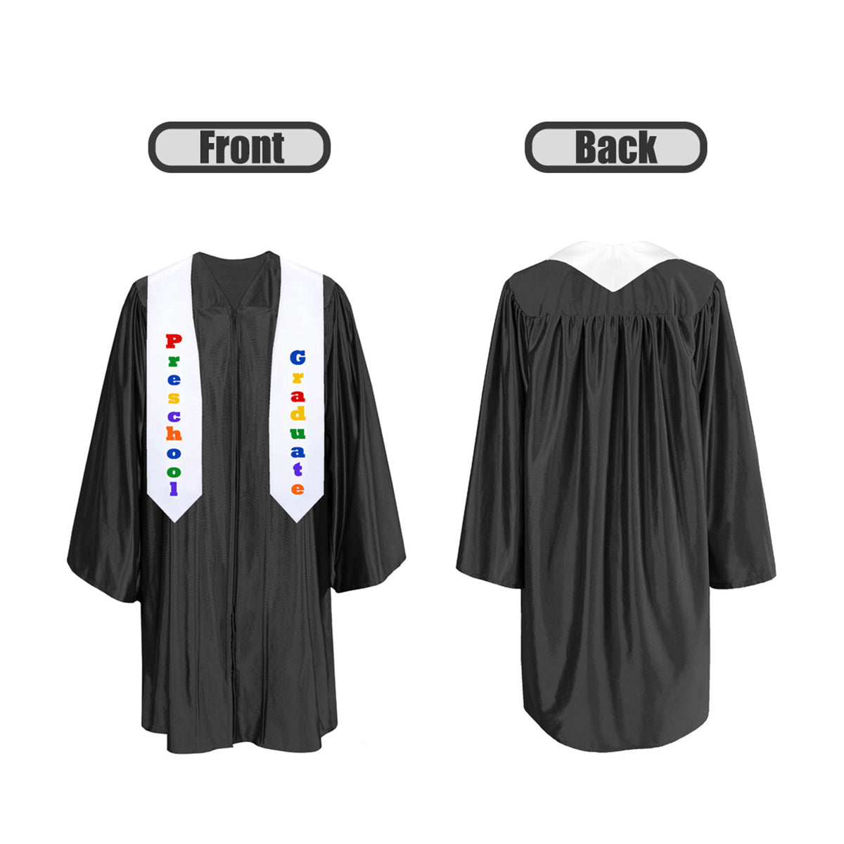 Preschool Kids Graduation Gowns Kindergarten Graduation Uniform Gowns ...