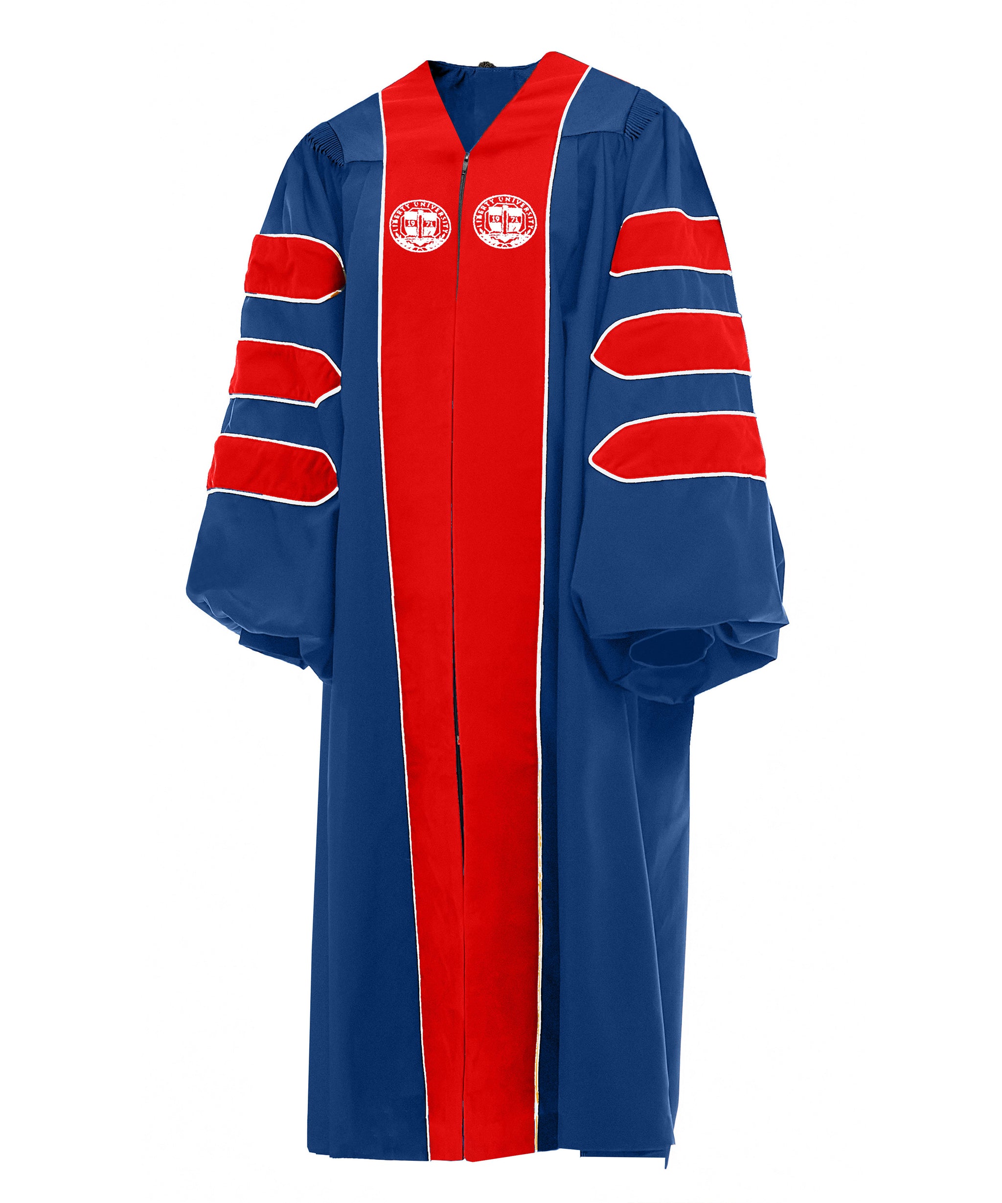 Customized Deluxe Doctoral/academic Ph.D. gown - CA Graduation