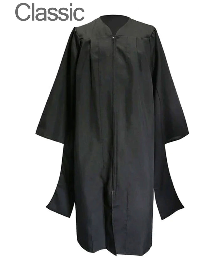Classic Master Graduation Gown | University Gown | University Regalia ...