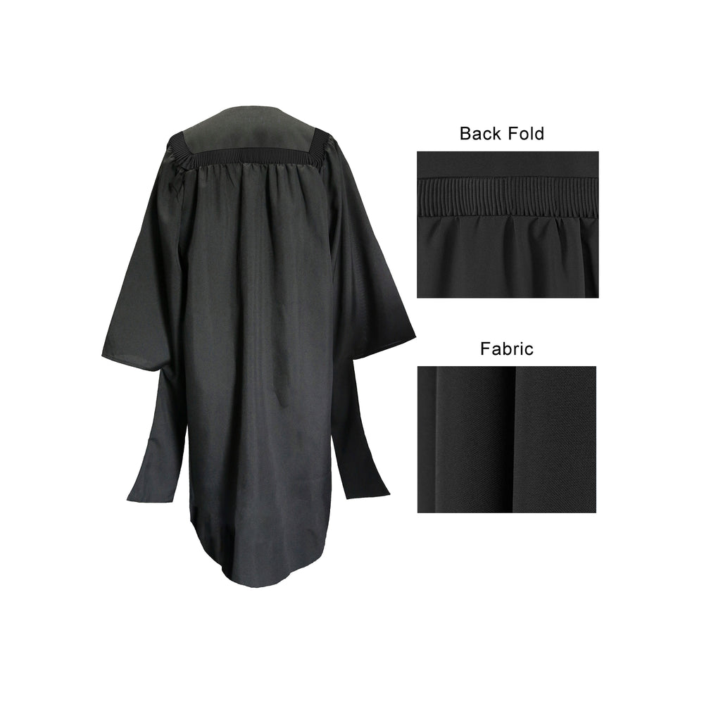 Deluxe Master Graduation Gown | University Gown | University Regalia ...
