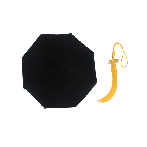 Deluxe Doctoral Graduation Tam/Cap with Tassels in Various Styles(4/6/8 ...