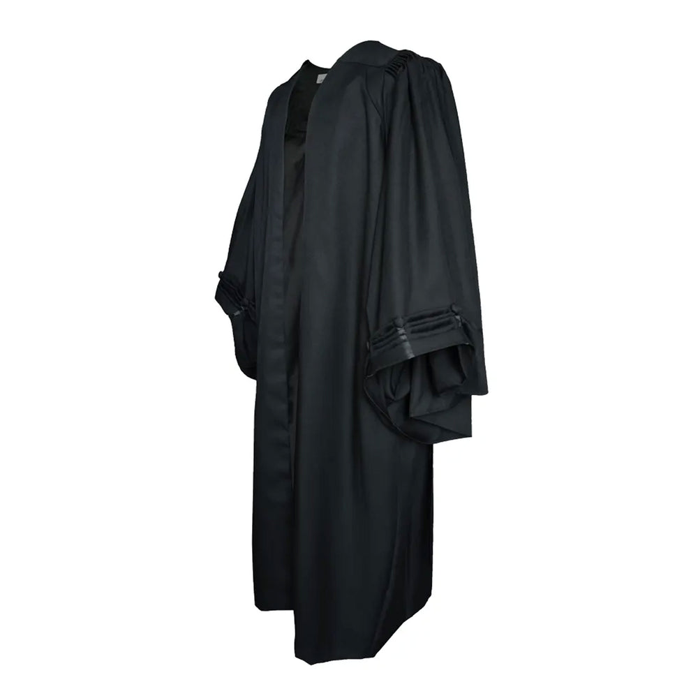 Traditional Adult Counsel Barrister Gown | Lawyer Gown - CA Graduation