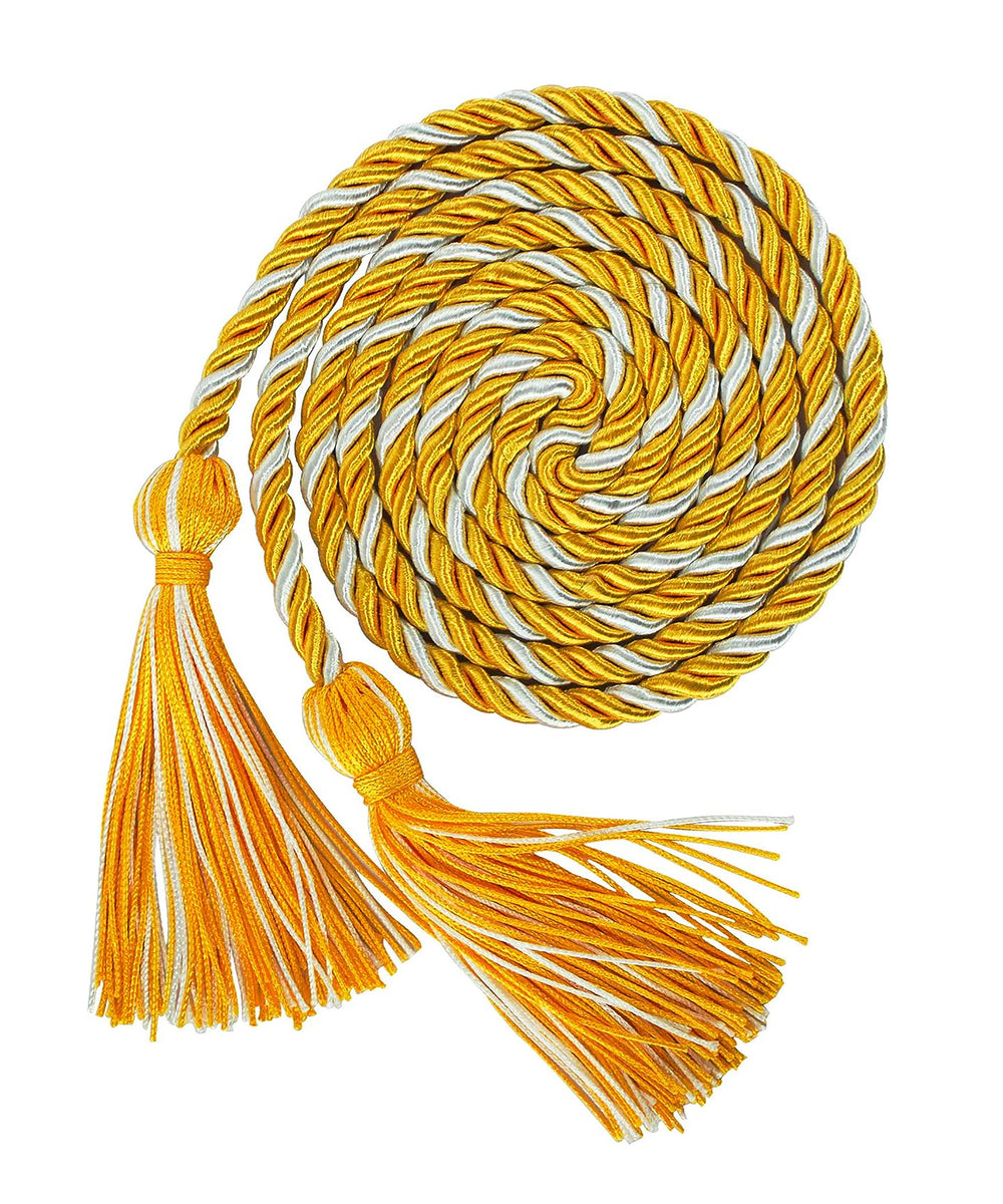Two Color Mixed Graduation Honor Cord 68 Inches - CA Graduation