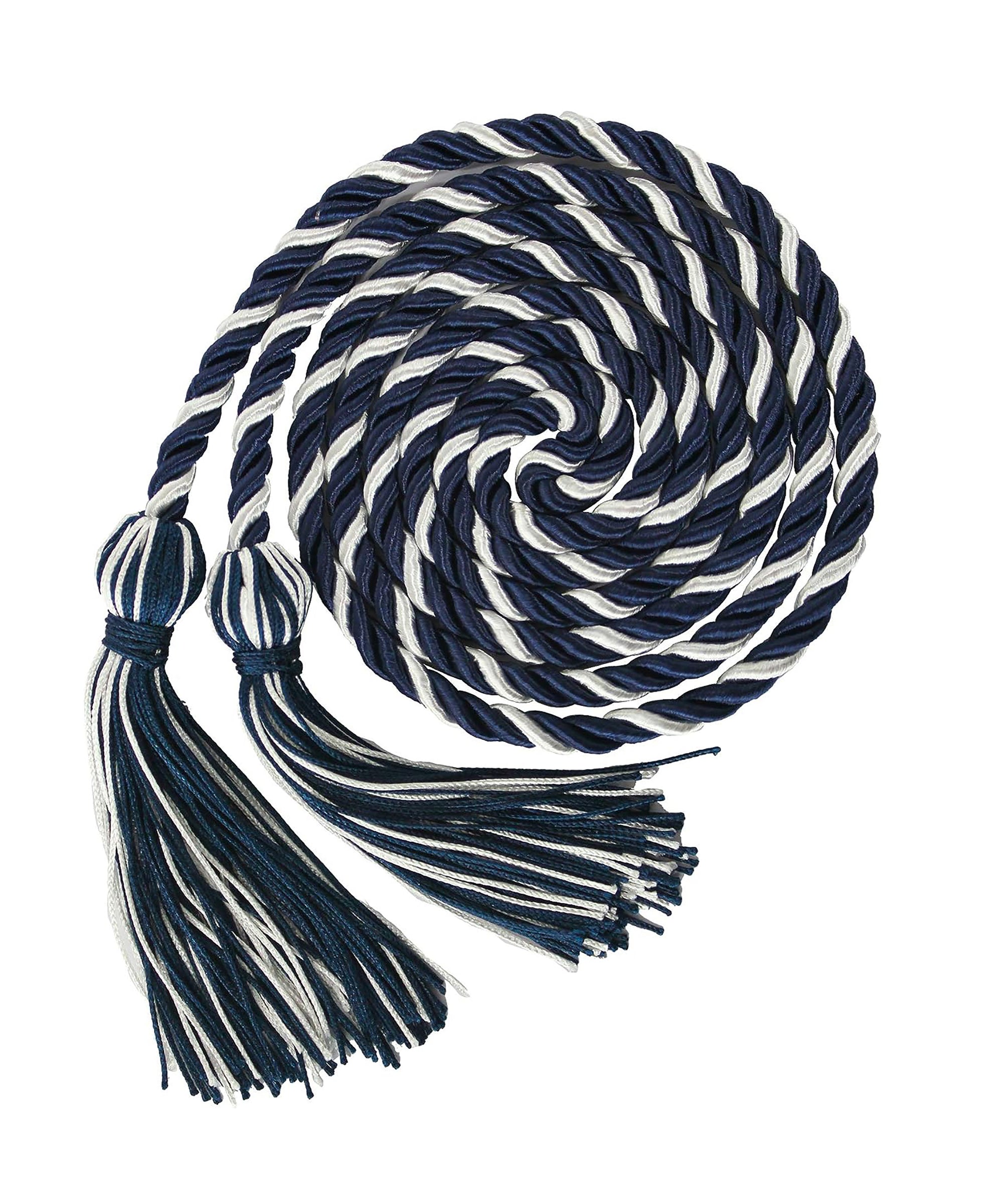 Two Color Mixed Graduation Honor Cord 68 Inches - CA Graduation